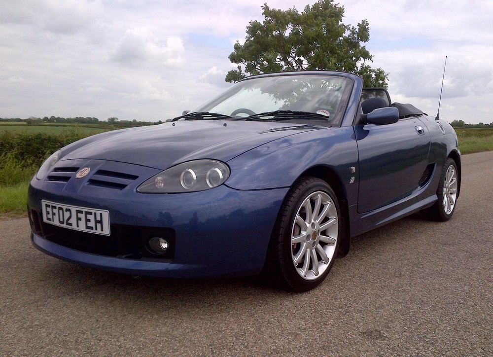 2002 02 MGF 160 VVC - Metallic Blue - James Agger Autosport