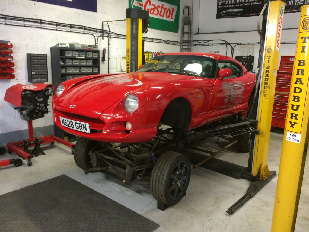 Chassis outriggers TVR Cerbera Archives - James Agger Autosport