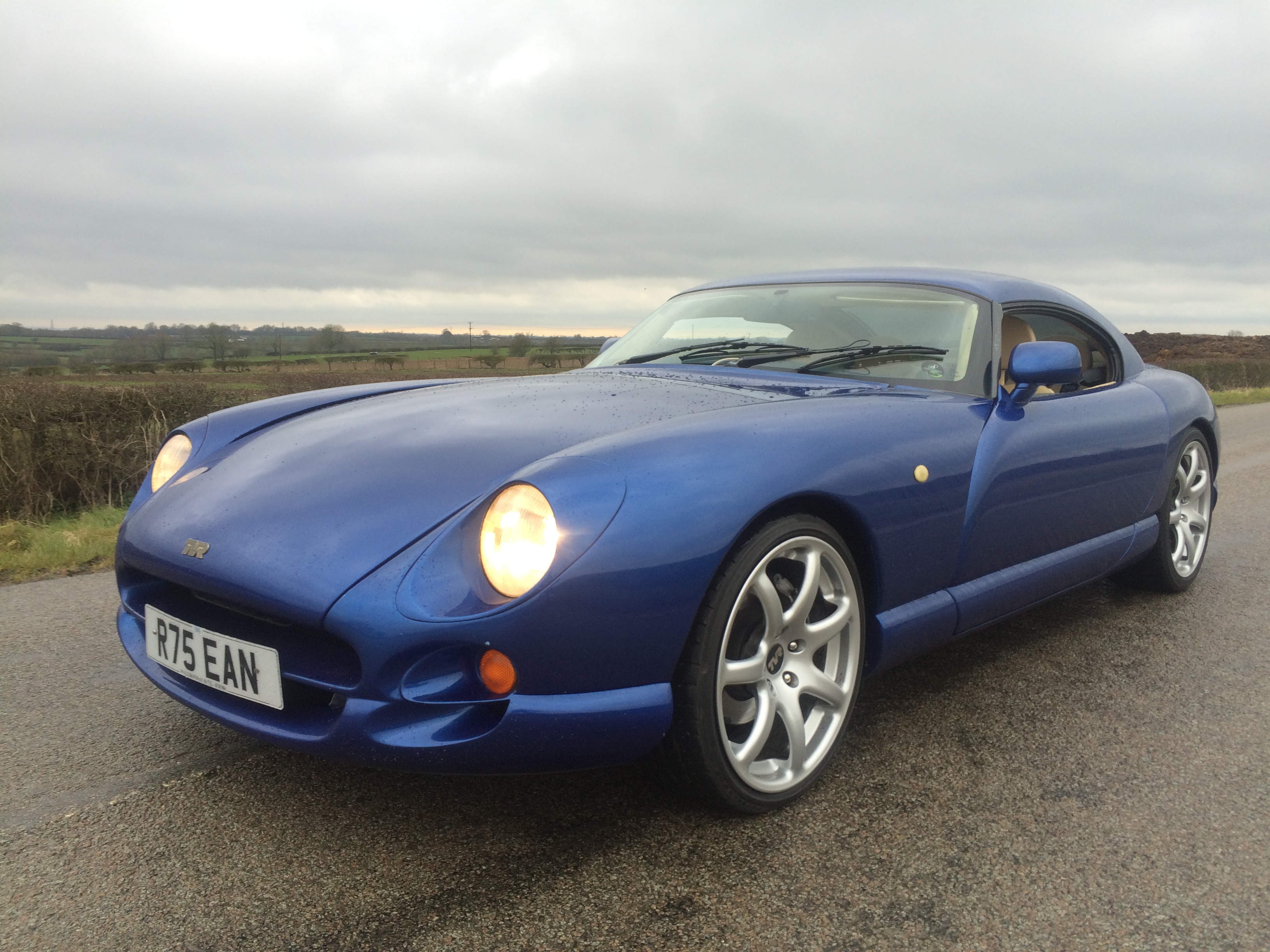 1997 R TVR Cerbera 4200cc, Metallic Blue - James Agger Autosport