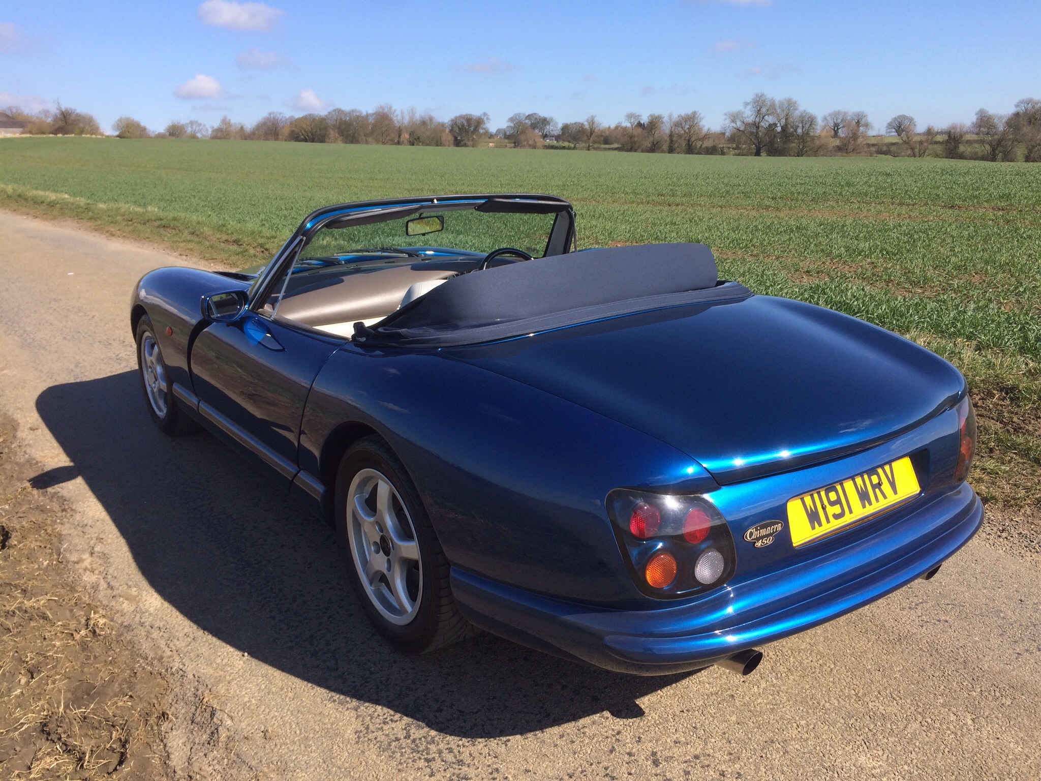 2000 W TVR Chimaera 4500cc - Antigua Blue - James Agger Autosport