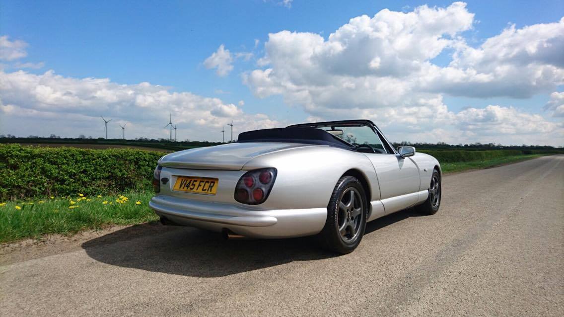 TVR Chimaera 4500cc Artic Silver ready to go - James Agger Autosport