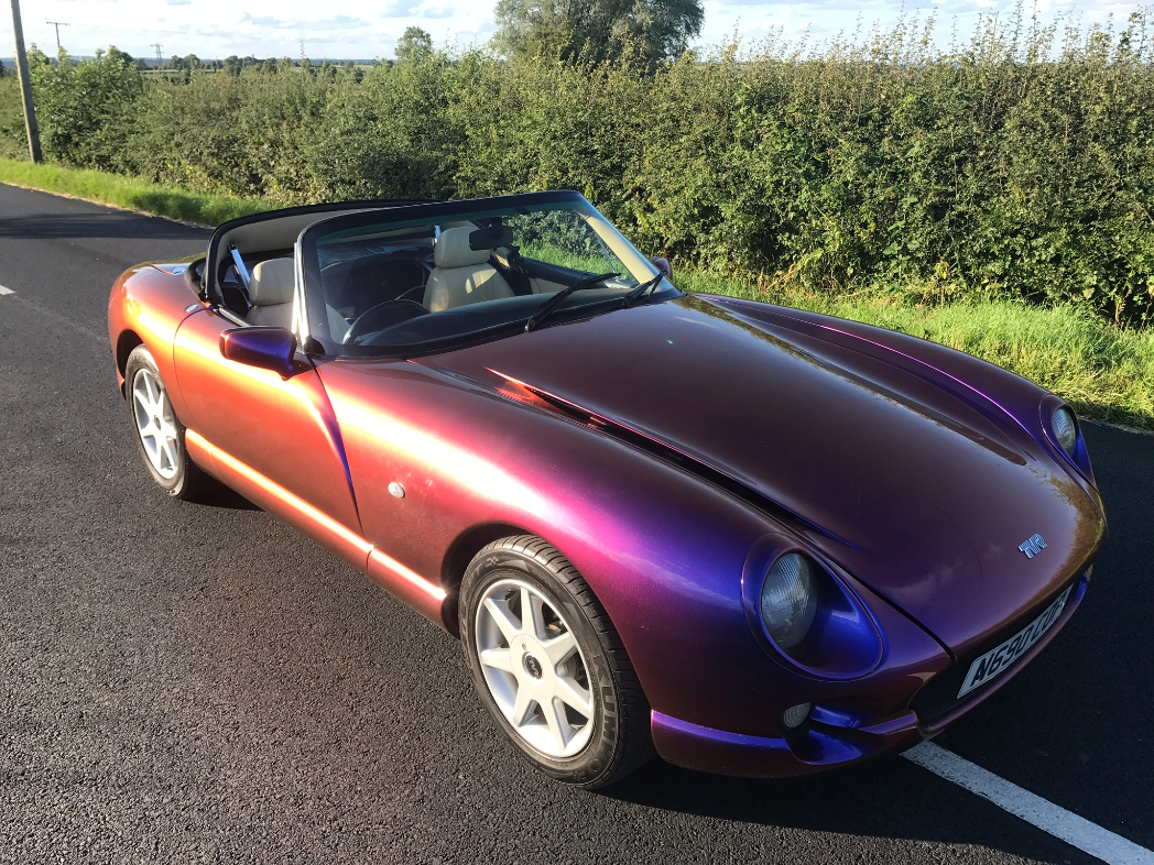 Awesome Paint colours on a TVR Chimaera - James Agger Autosport