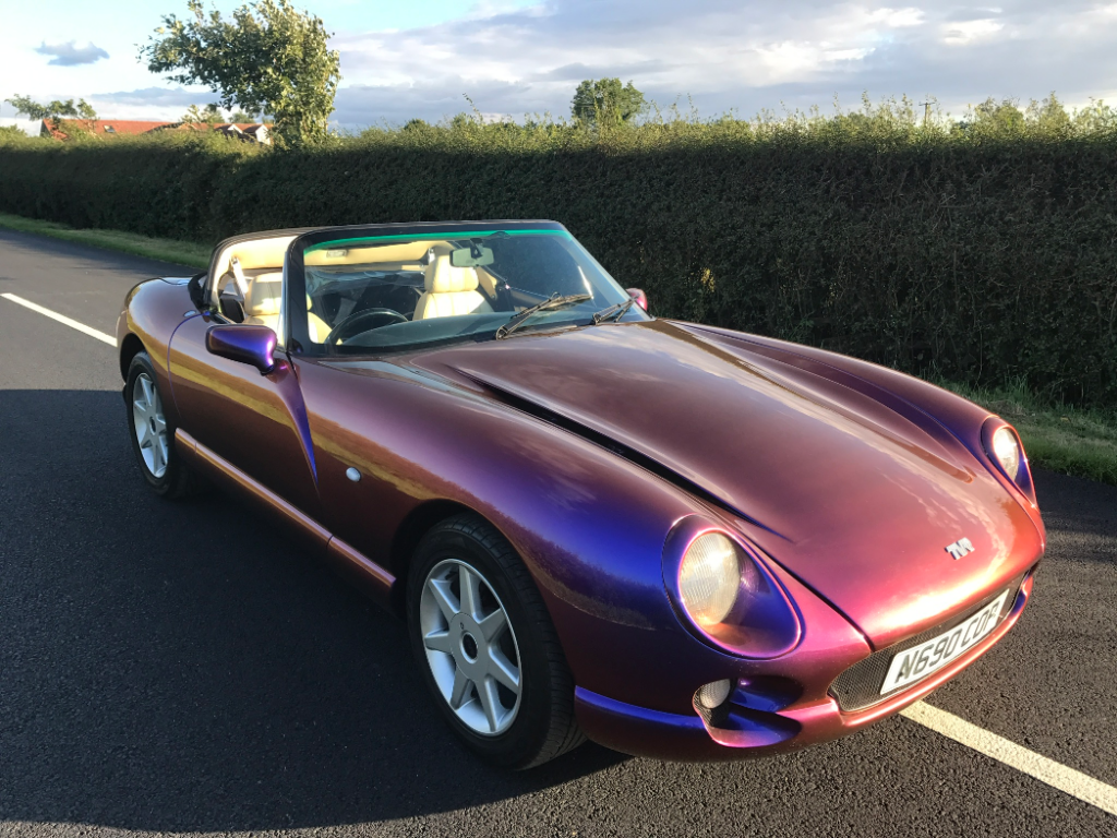 Awesome Paint colours on a TVR Chimaera - James Agger Autosport