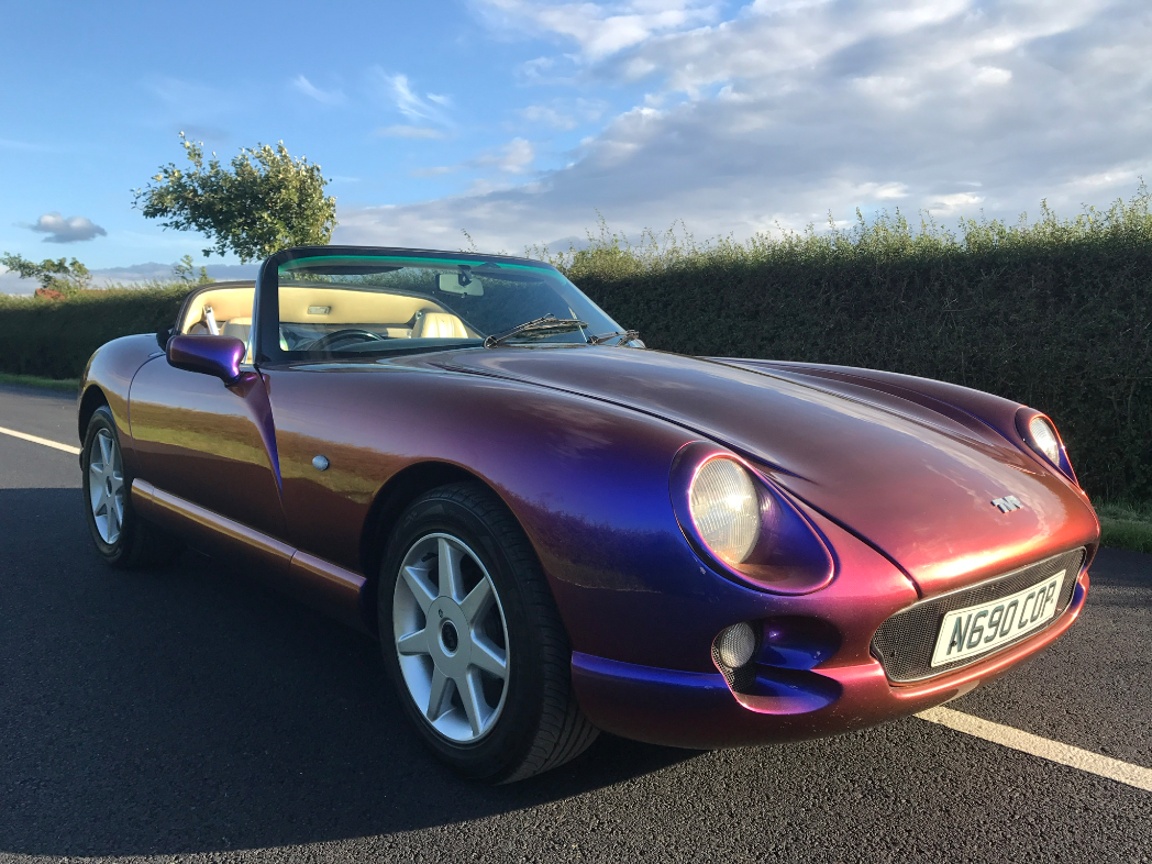 Awesome Paint colours on a TVR Chimaera - James Agger Autosport