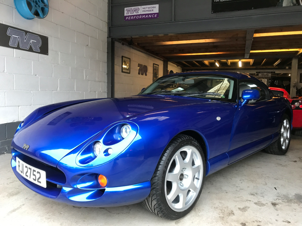 GTS Blue TVR Cerbera 4500cc V8 - James Agger Autosport