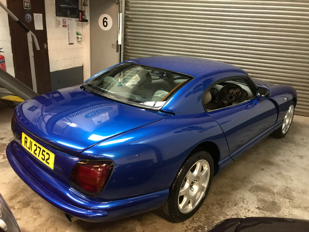 GTS Blue TVR Cerbera 4500cc V8 - James Agger Autosport