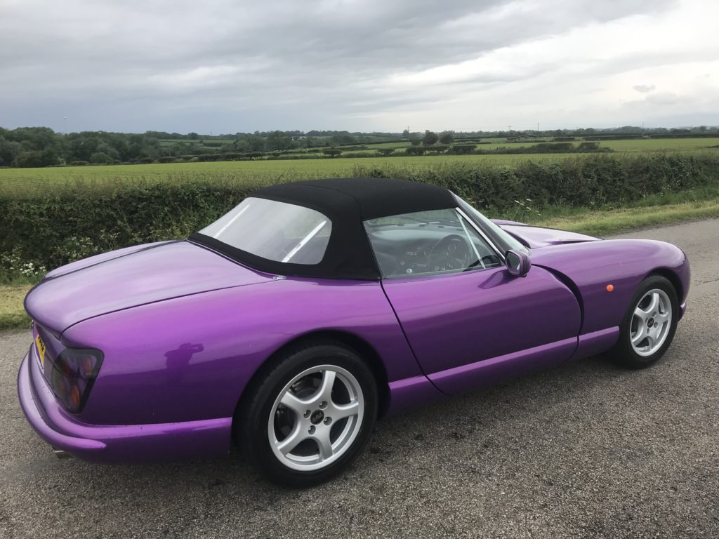 Purple Paradise TVR Chimaera 4500cc in stock for sale - James Agger ...