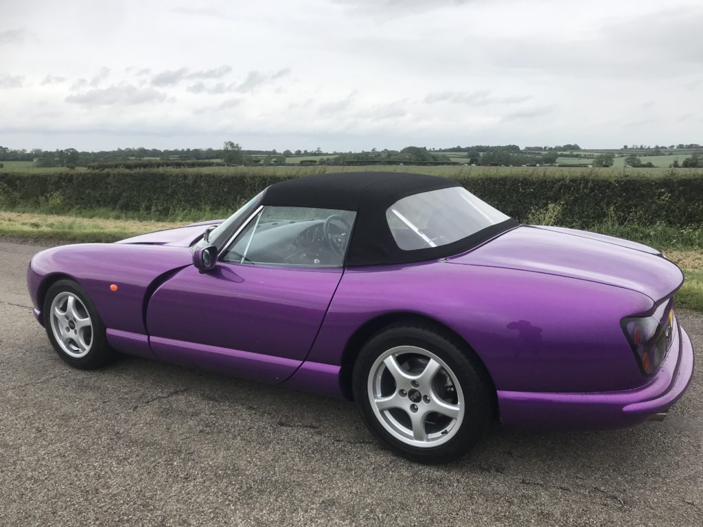 Purple Paradise TVR Chimaera 4500cc in stock for sale - James Agger ...