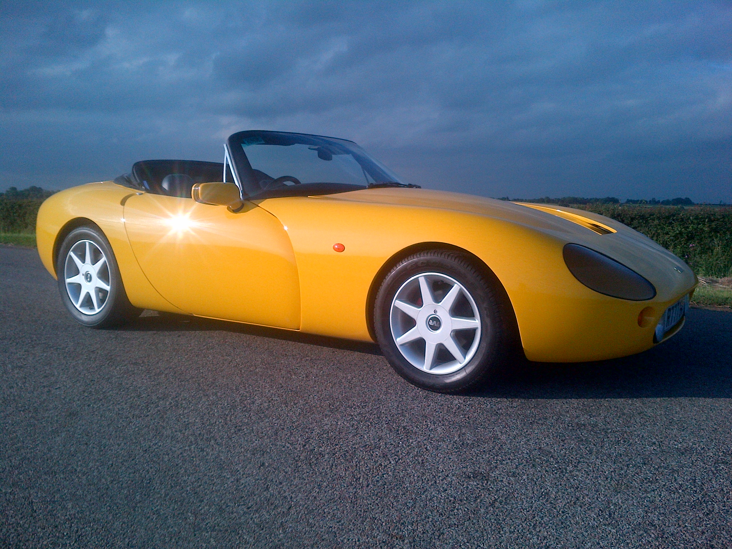 1998 R Reg, TVR Griffith 5000cc - Sunset Yellow - INCOMING - James ...
