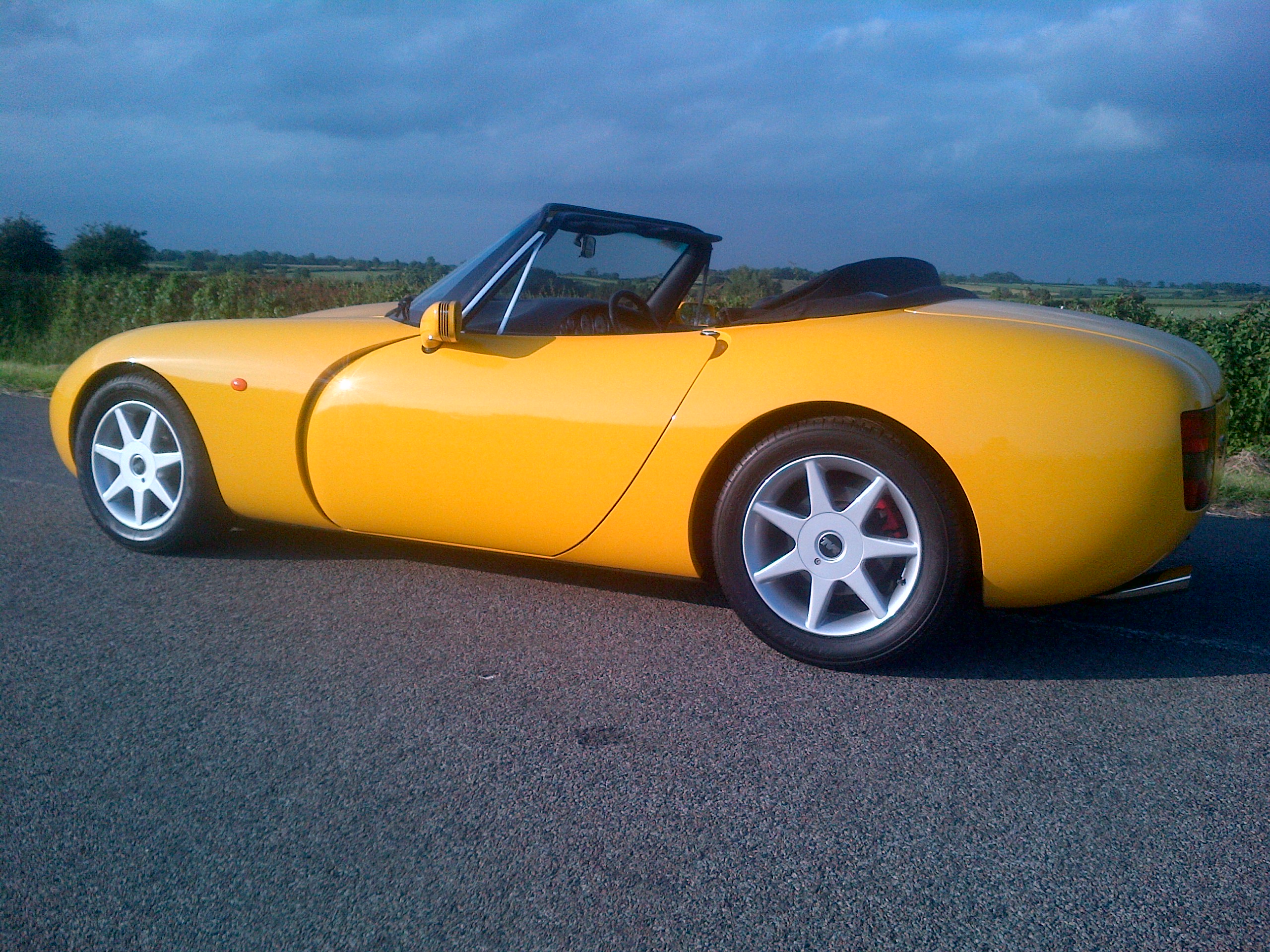1998 R Reg, TVR Griffith 5000cc - Sunset Yellow - INCOMING - James ...