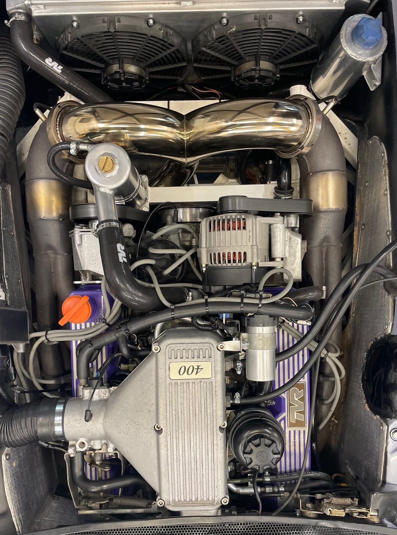 Pipeart on a TVR - James Agger Autosport