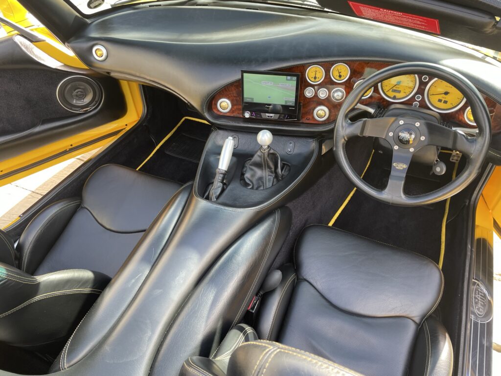Giallofly Yellow TVR Griffith SE Incoming - James Agger Autosport
