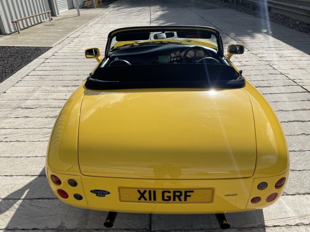 Giallofly Yellow TVR Griffith SE Incoming - James Agger Autosport