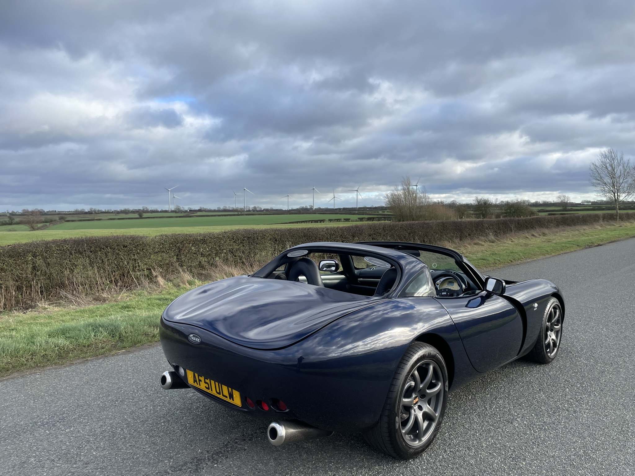 2001 51 Reg TVR Tuscan 4000cc - Mignight Blue, Prussian Blue Full hide ...