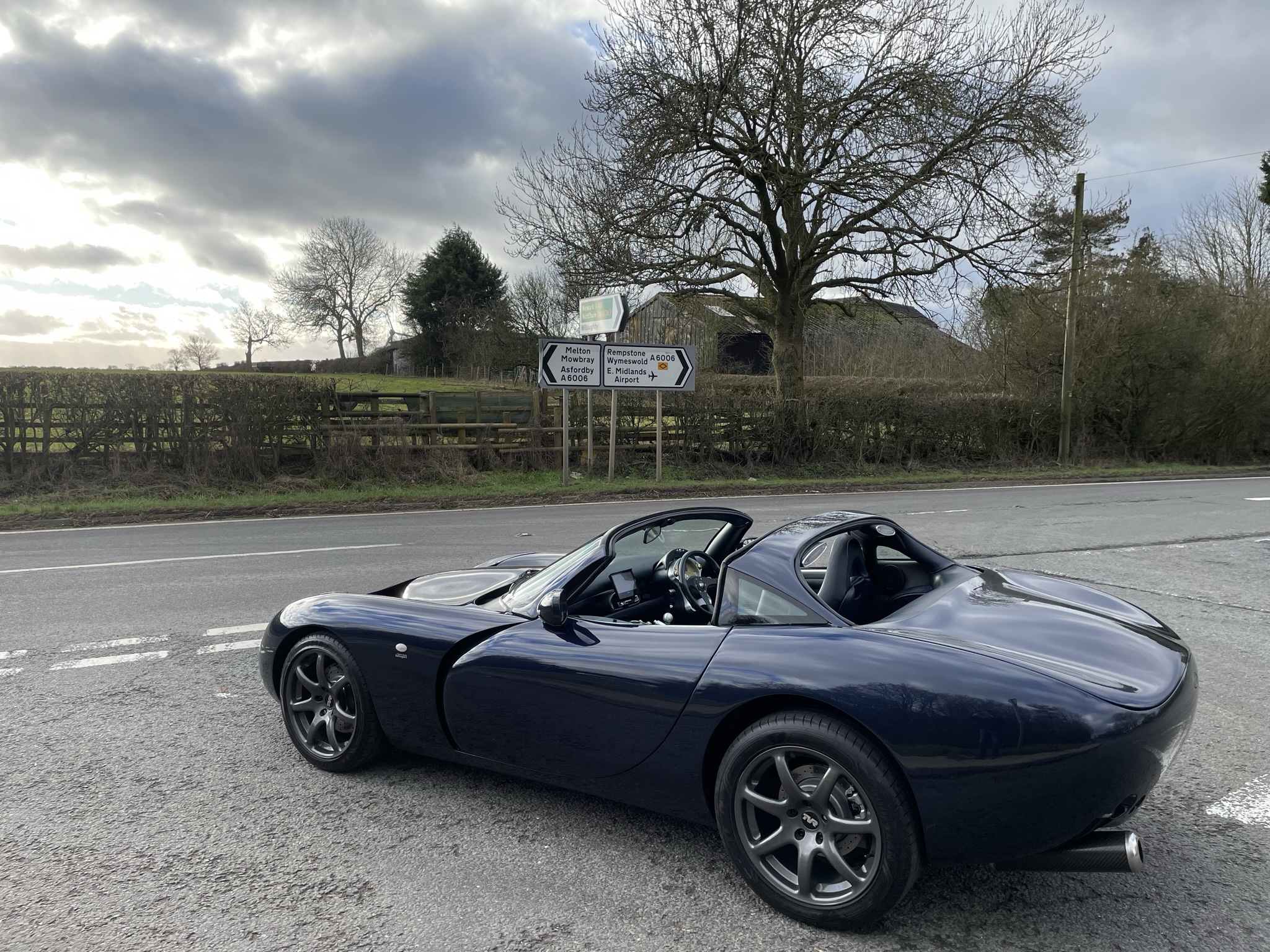 2001 51 Reg TVR Tuscan 4000cc - Mignight Blue, Prussian Blue Full hide ...