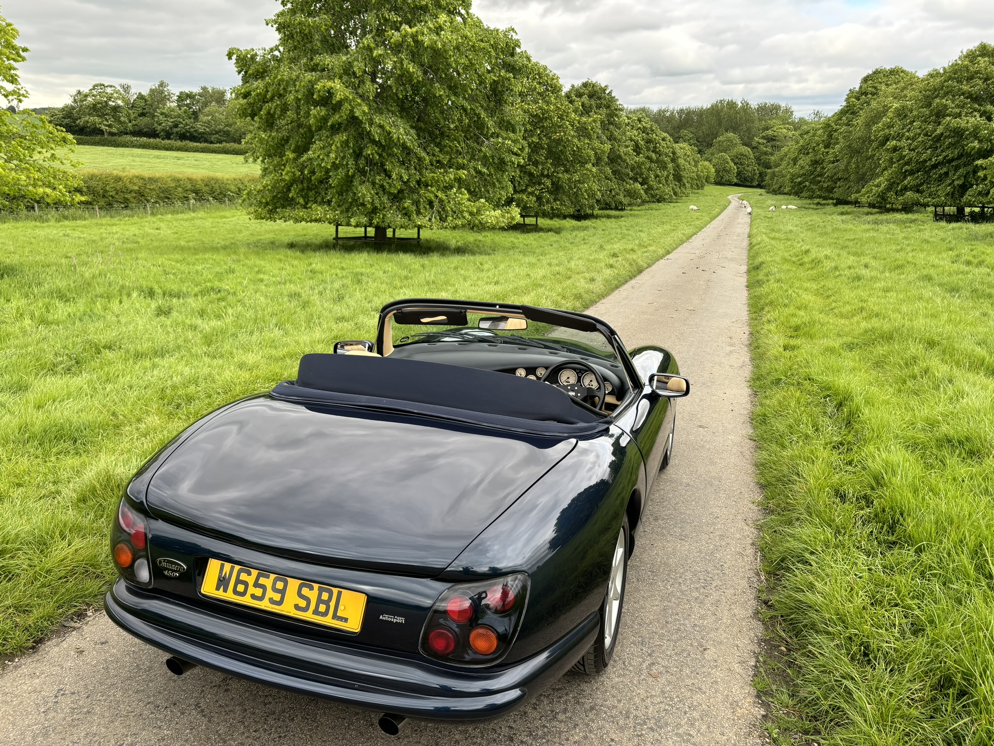 2000 W Reg TVR Chimaera 4500cc - Starmist Blue - SOLD - James Agger ...
