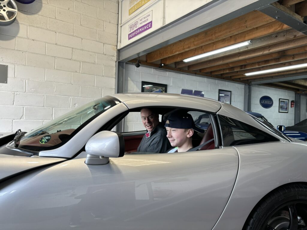 Stephen, Rachael and Aston with their new TVR Tuscan MK3 - James Agger ...
