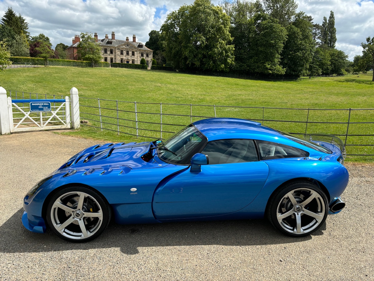 2006 56 Reg TVR Sagaris - Laser Blue Metallic, SOLD - James Agger Autosport