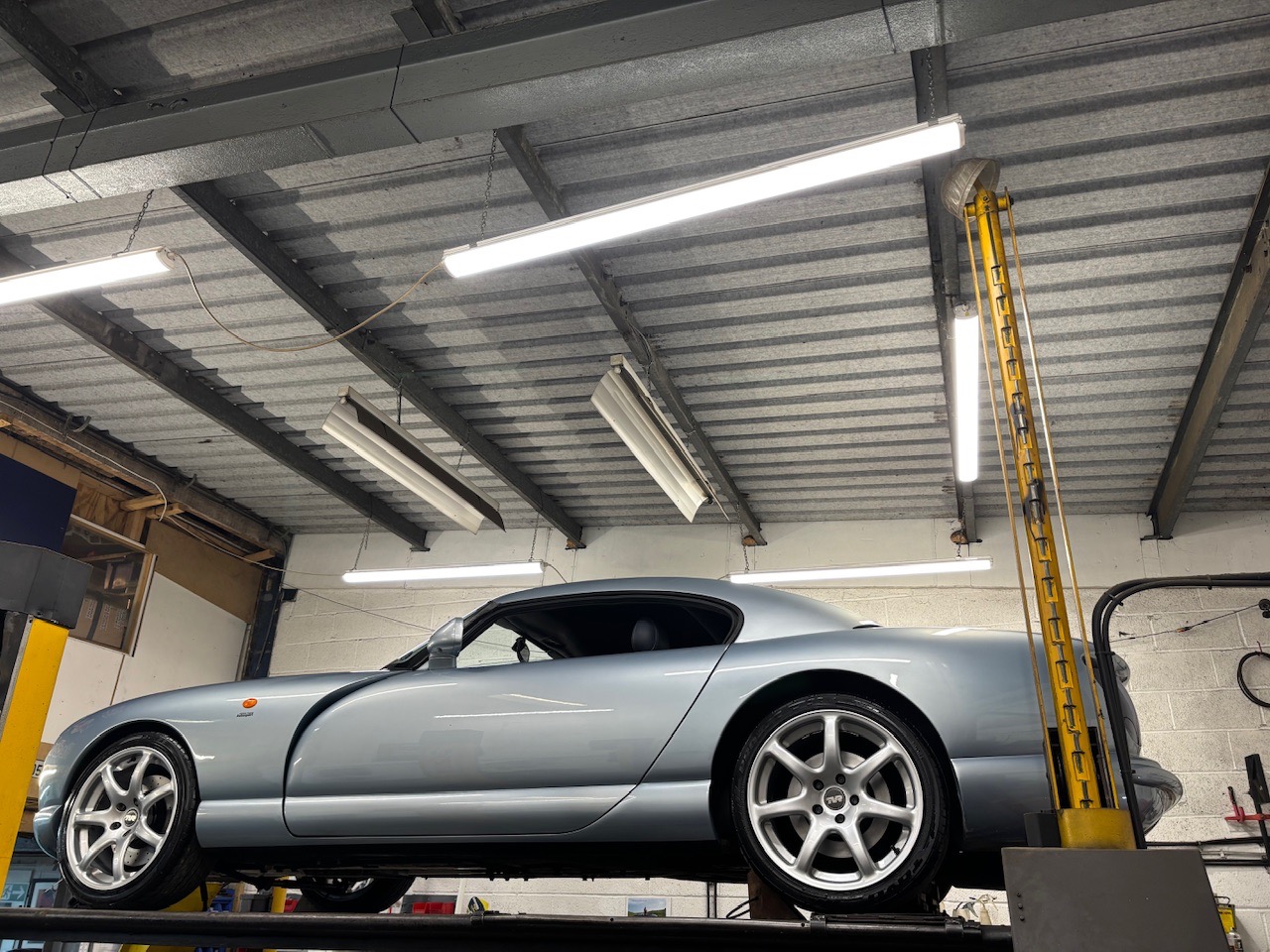 1999 TVR Cerbera 4500cc Ice Blue Metallic - SOLD - James Agger Autosport