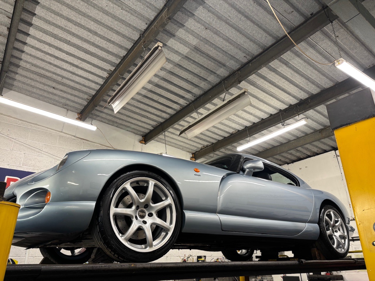 1999 TVR Cerbera 4500cc Ice Blue Metallic - SOLD - James Agger Autosport