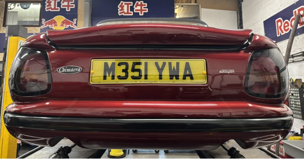 1995 M reg landed and being prepared for sale - James Agger Autosport