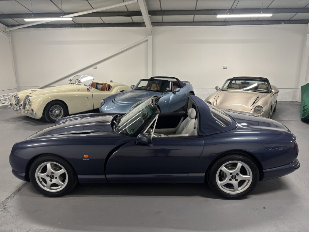 Space Halcyon Blue TVR Chimaera now sold - James Agger Autosport