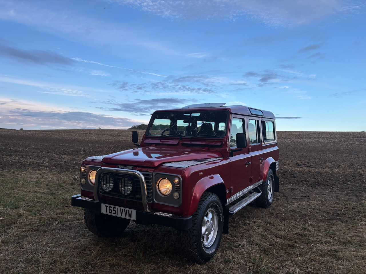 1999 T Reg Landrover Defender 110 County - 10 seater - James Agger ...