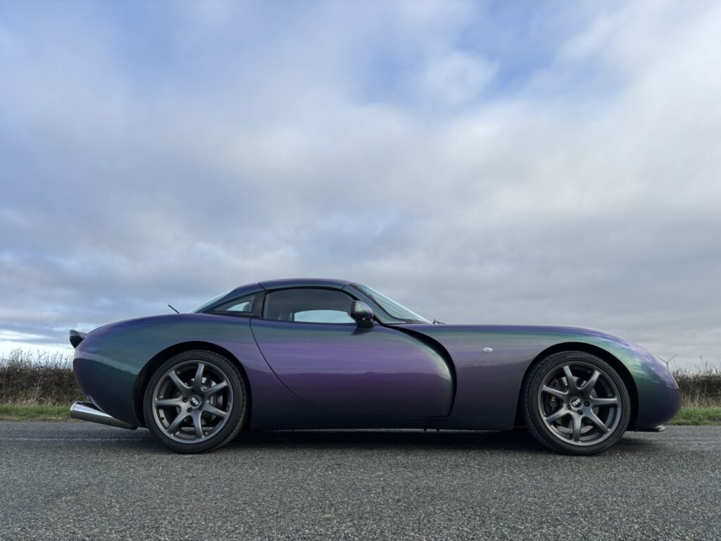 TVR Tuscan S MK1 4000cc - Reflex Purple, Azure /Atlantic Trim, - James ...